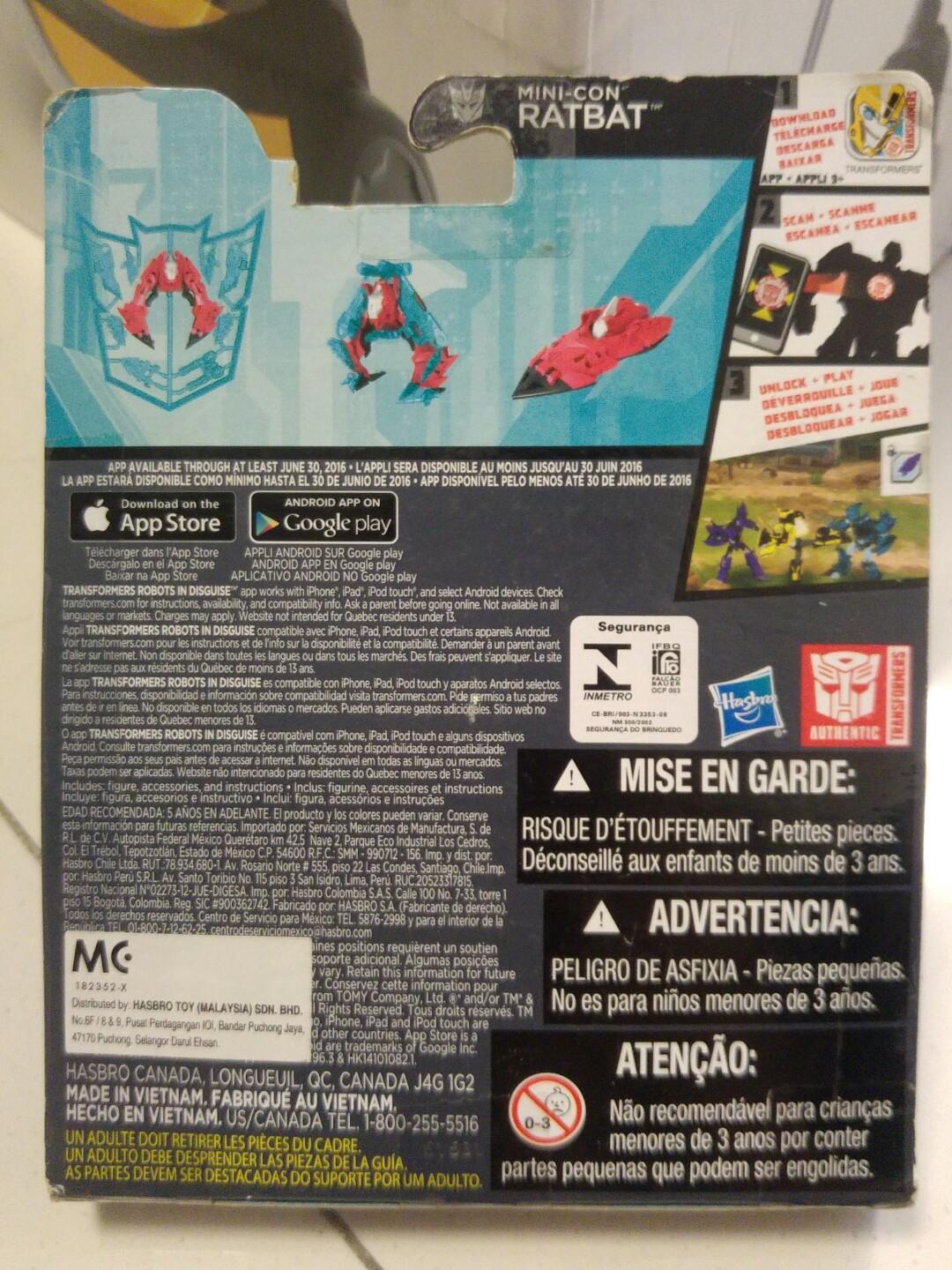 Transformers mini con, Hobbies & Toys, Toys & Games on Carousell