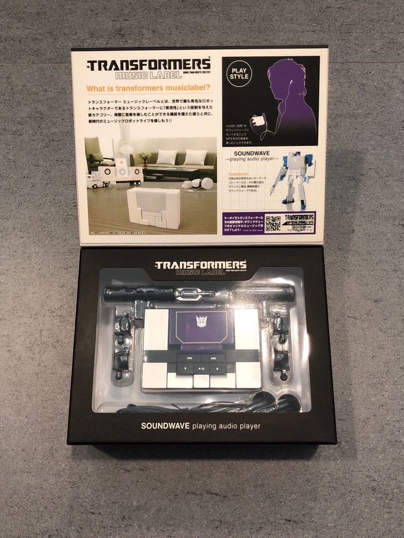 Transformers Soundwave (Black Blaster ver) MP3 player, Hobbies & Toys ...