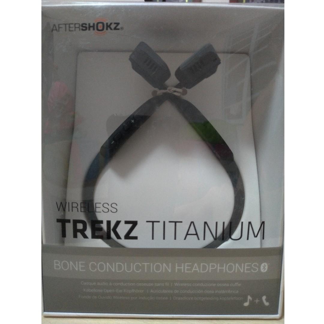 Trekz Titanium - Wireless Bone Conduction Headphones, Audio, Headphones ...