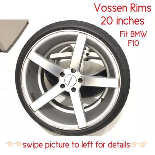 Vossen rims, Car Accessories, Tyres & Rims on Carousell