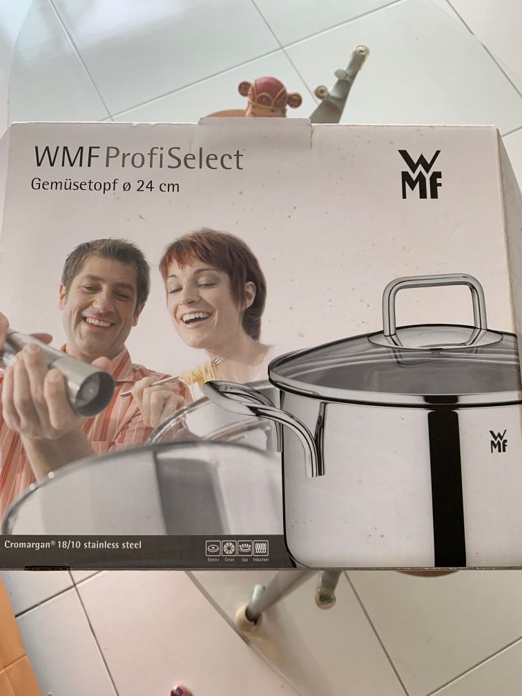 WMF 24cm Stock pot with lid - New, Furniture & Home Living, Kitchenware ...
