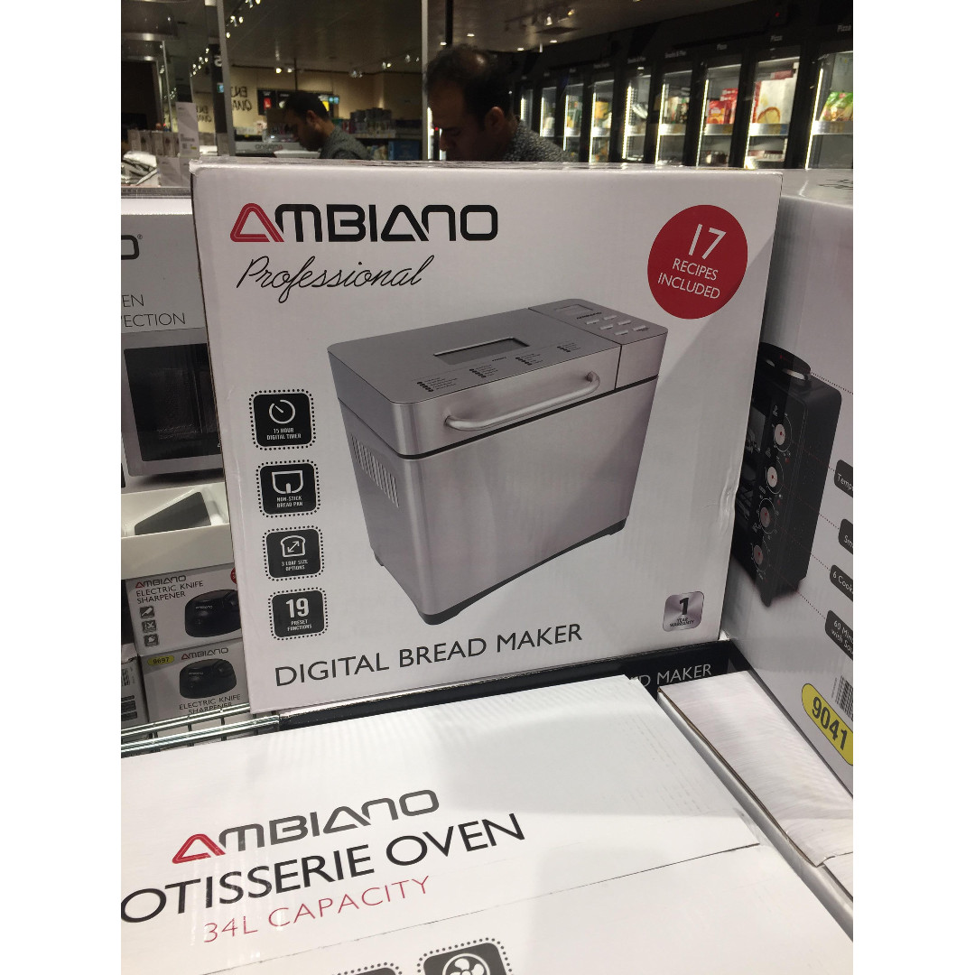 2 : AMBIANO Professional Digital Bread Maker, TV & Home Appliances ...
