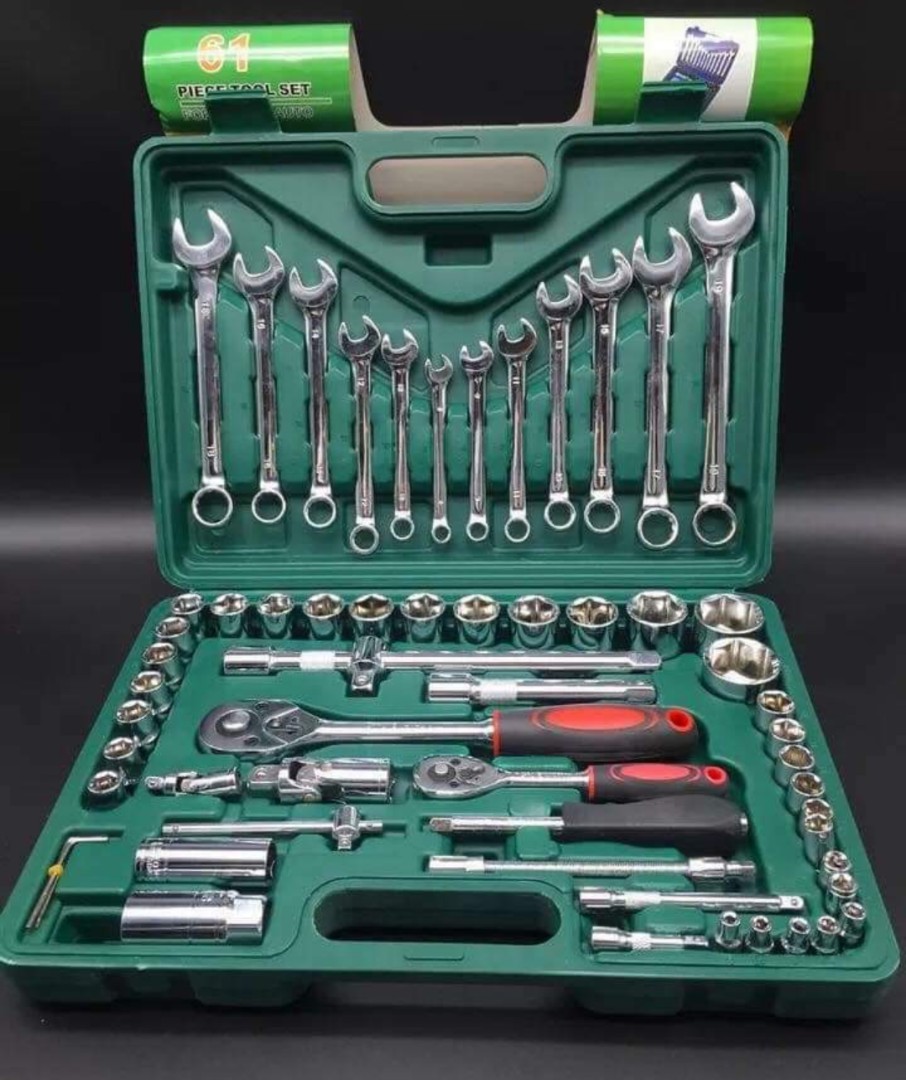 61pcs Hardware Toolbox Php 2,900., Furniture & Home Living, Home ...