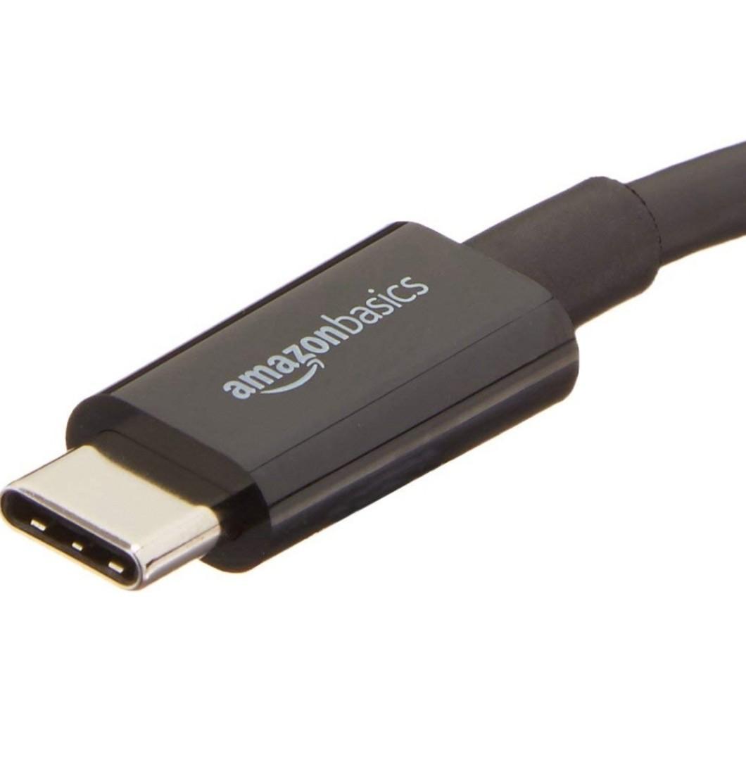 *AmazonBasics USB 3.1 Type-C to 3 Port USB Hub with Ethernet Adapter ...