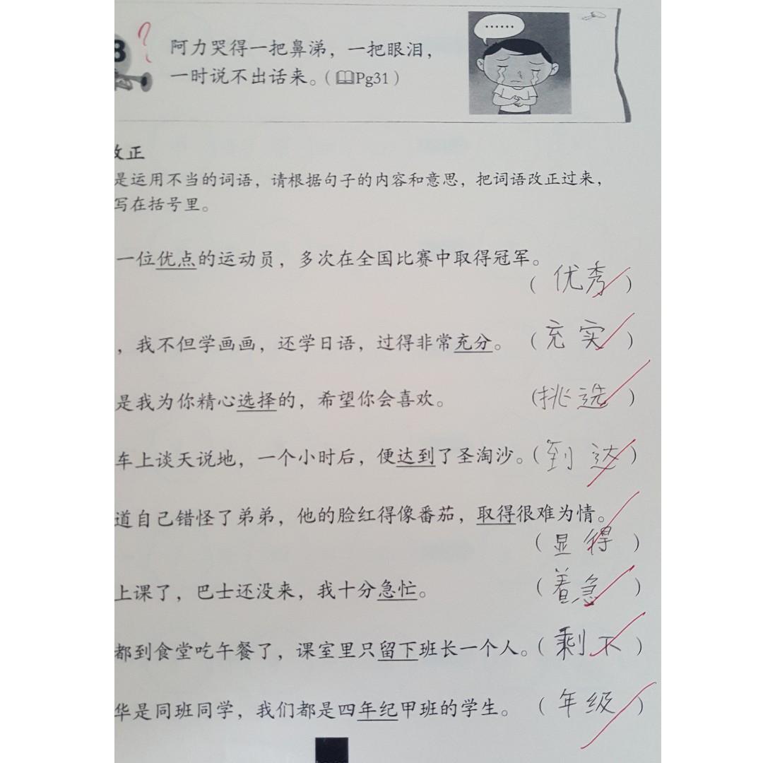 Berries Chinese Enrichment P4 Special Class for higher chinese, Hobbies ...