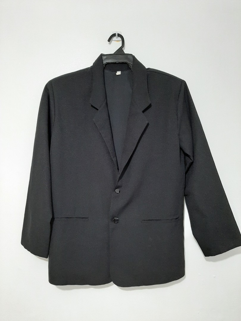 Black Suit/ Americana, Men's Fashion, Coats, Jackets and Outerwear on ...