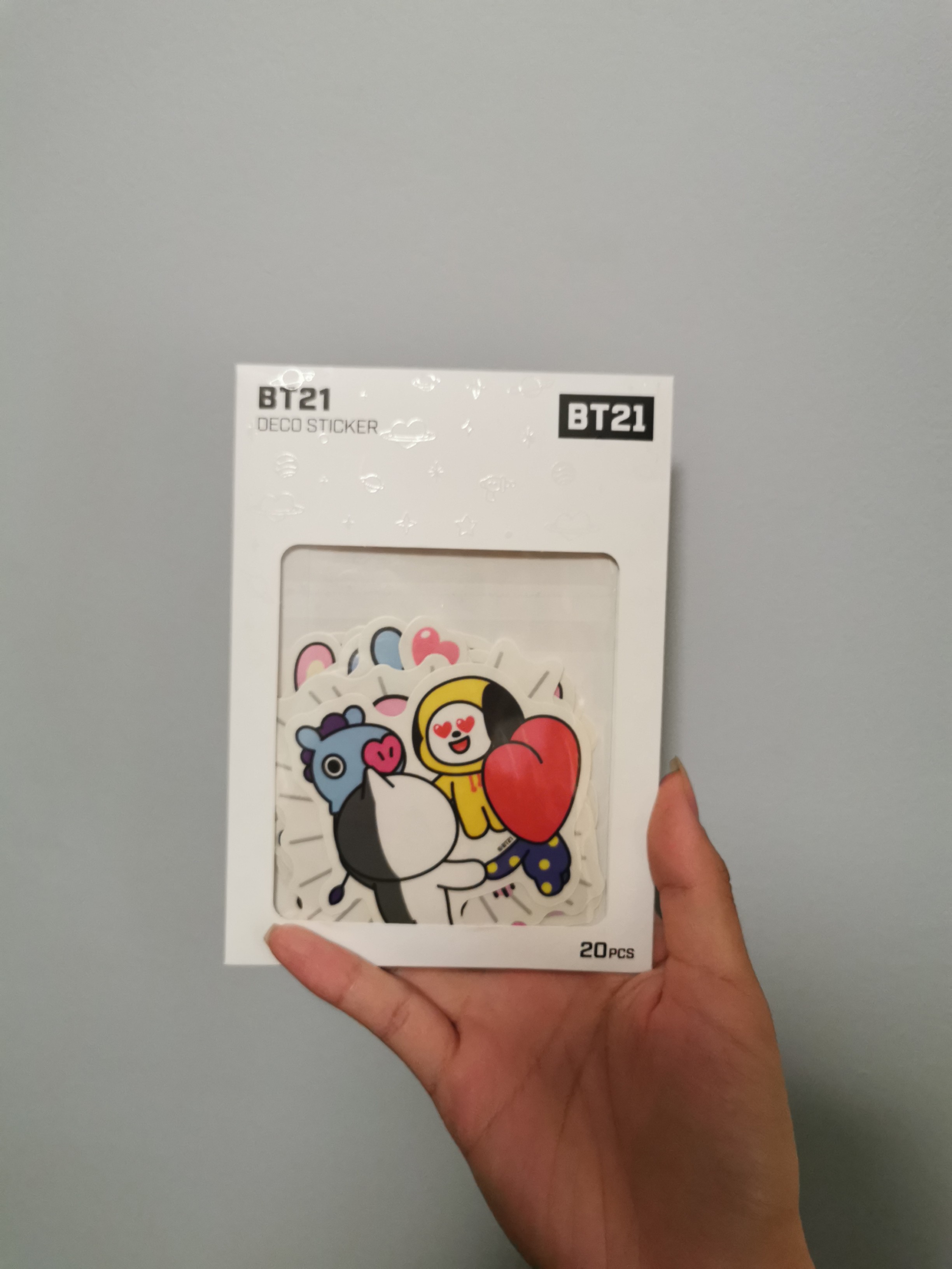 BT21 STICKER PACK, K-Wave on Carousell