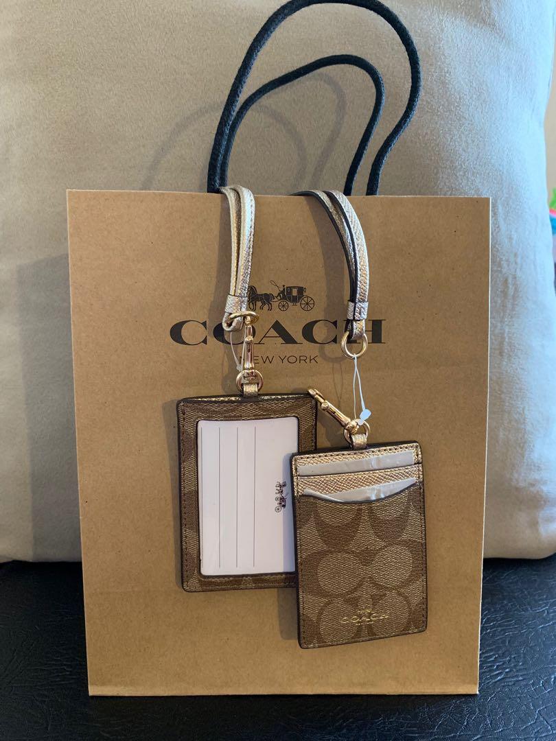 Coach Id Lace, Luxury, Bags & Wallets on Carousell
