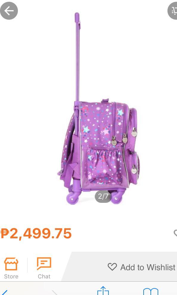 Disney Frozen Girl Stroller Backpack Bag, Babies & Kids, Going Out ...