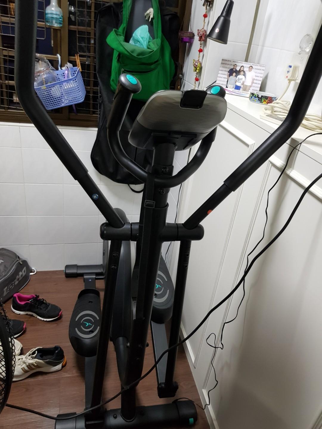 Domyos Elliptical E-Shape Cross Trainer (e-connected) Exercise Machine ...