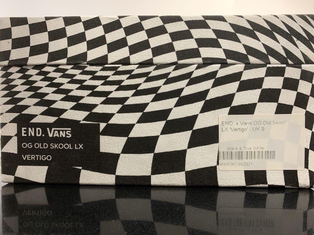 END. x Vans OG Old Skool LX ‘Vertigo’, Men's Fashion, Footwear ...