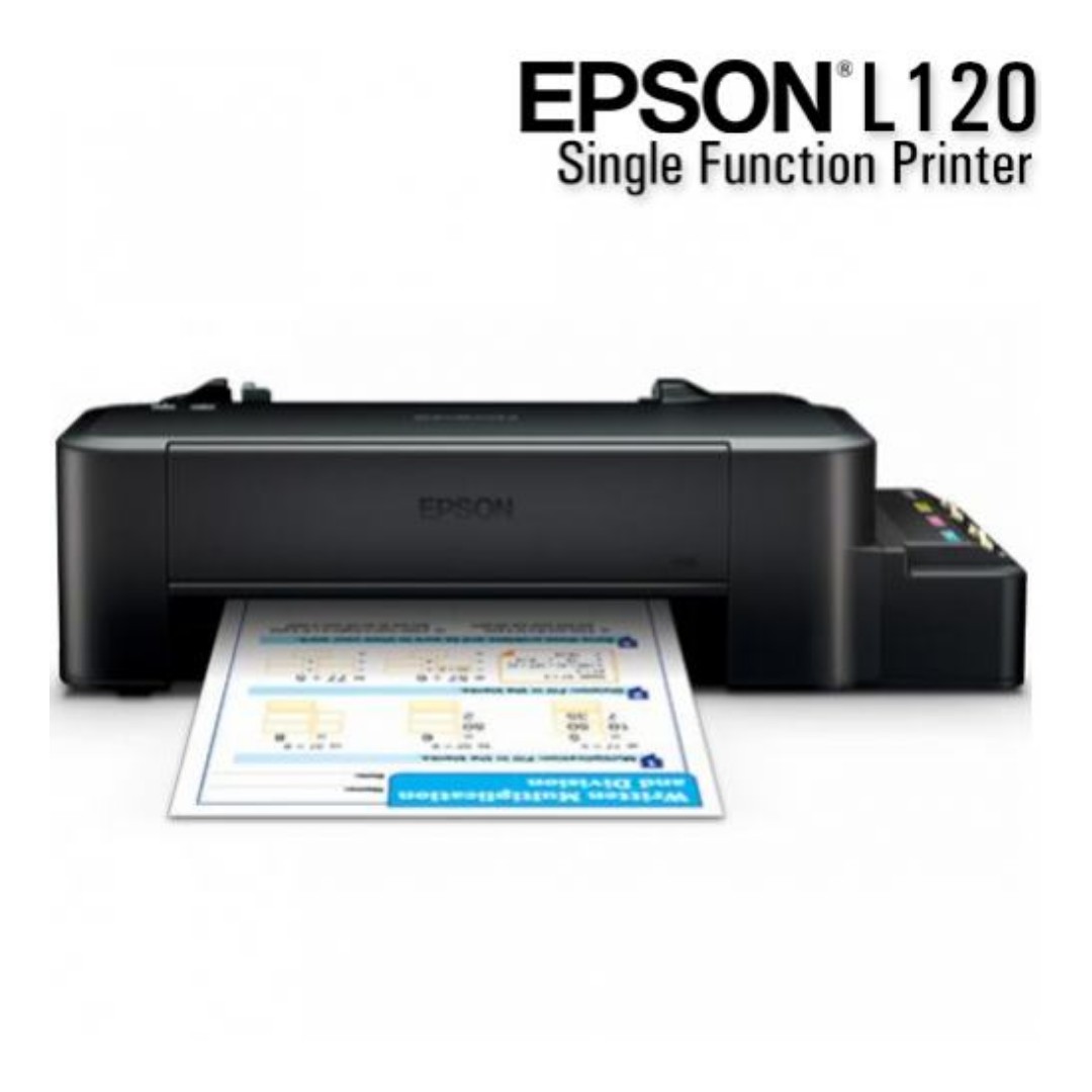EPSON L120 Colour Inkjet | Ink Tank System Printer, Computers & Tech ...