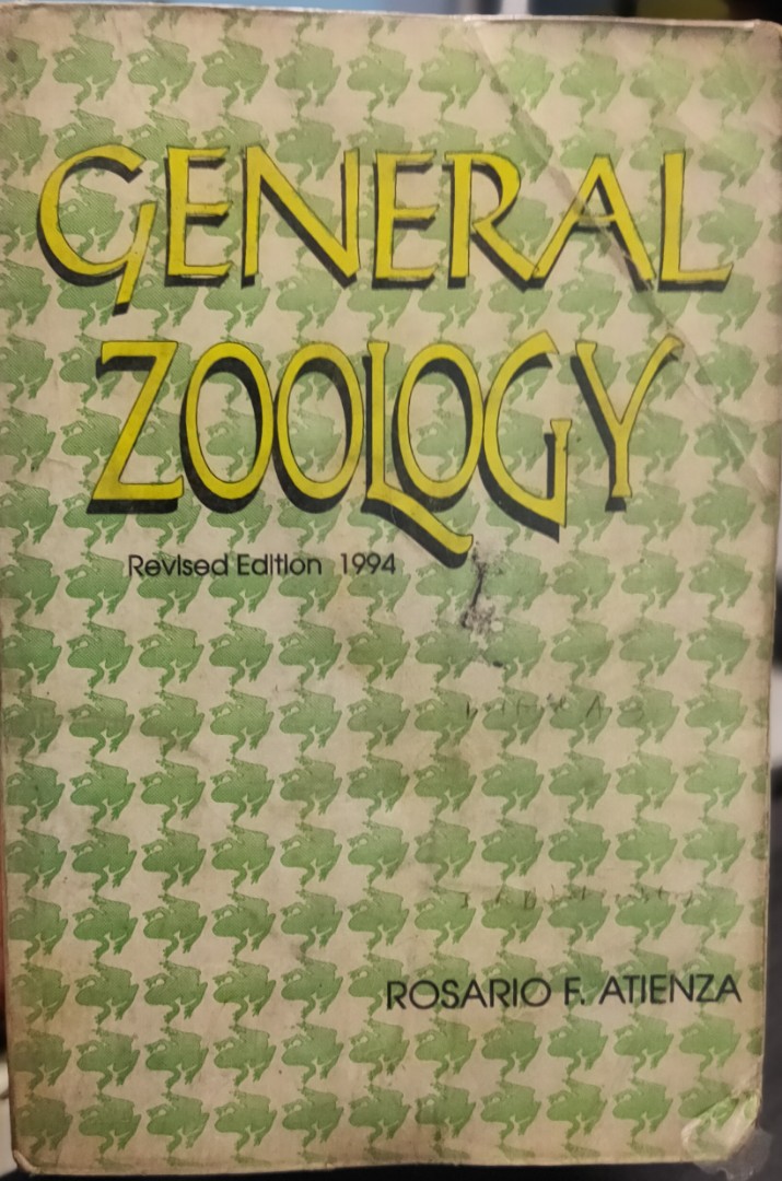 General Zoology by Atienza, 1994, approved by the UST Textbook Board ...