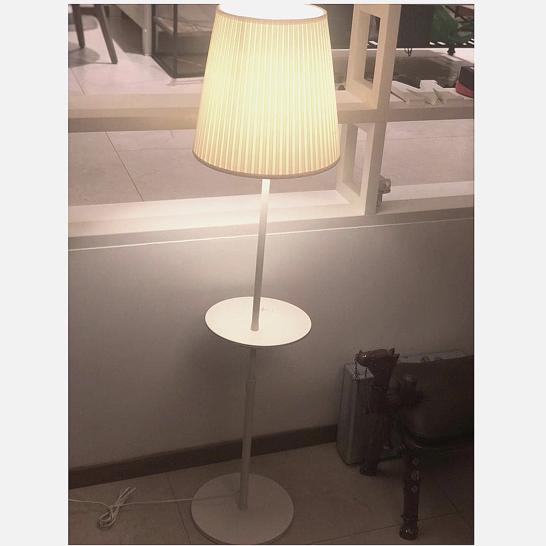 IKEA Standing Lamp with Wireless Charging point, Furniture & Home ...