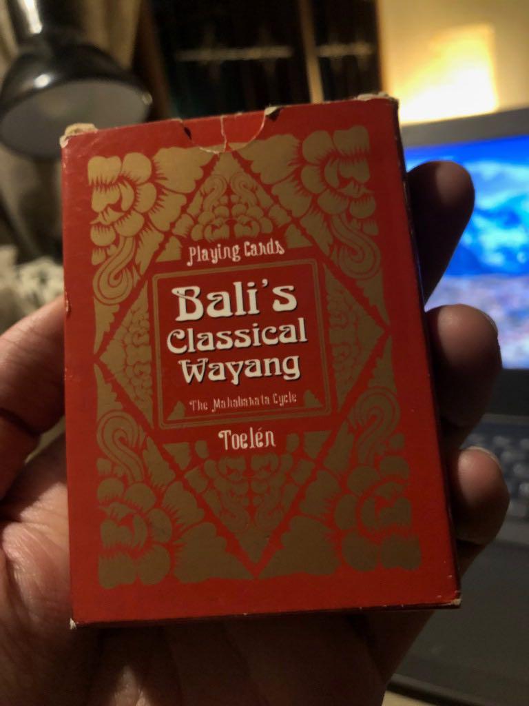 Kartu Remi Bali's Classical Wayang -- Toelen, Toys & Collectibles ...