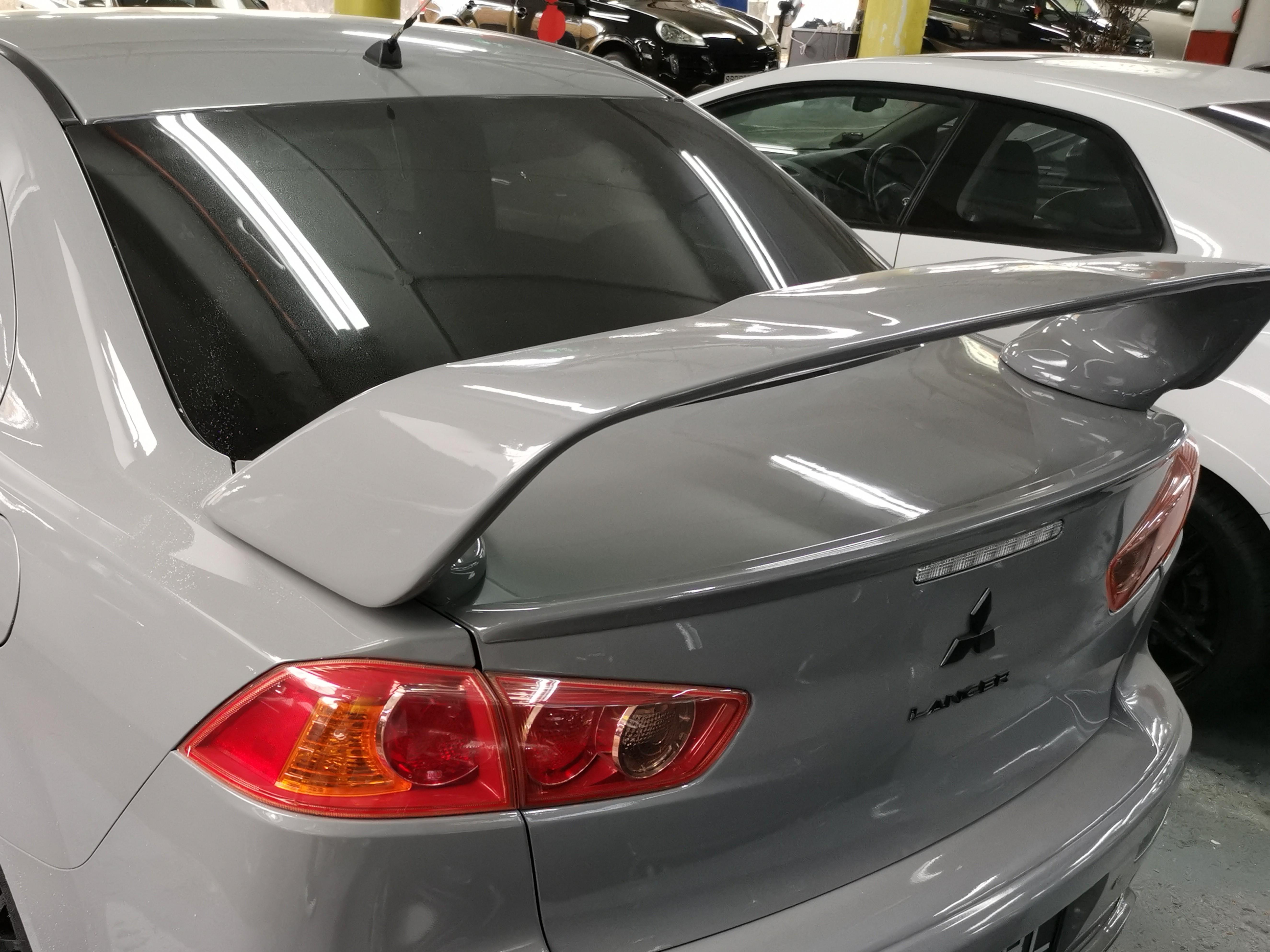 Lancer ex rear spoiler, Car Accessories, Accessories on Carousell