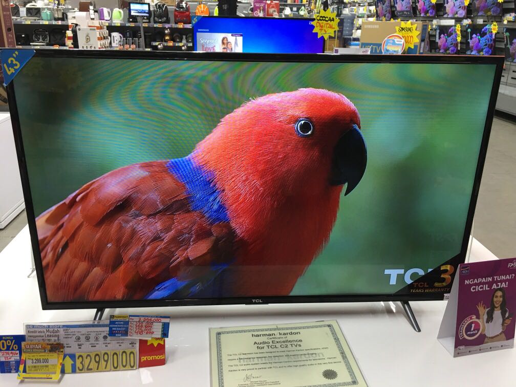LED TV TCL 43D3000 43 inch bisa cicilan tanpa kartu kredit, Elektronik, TV & Perlengkapan ...
