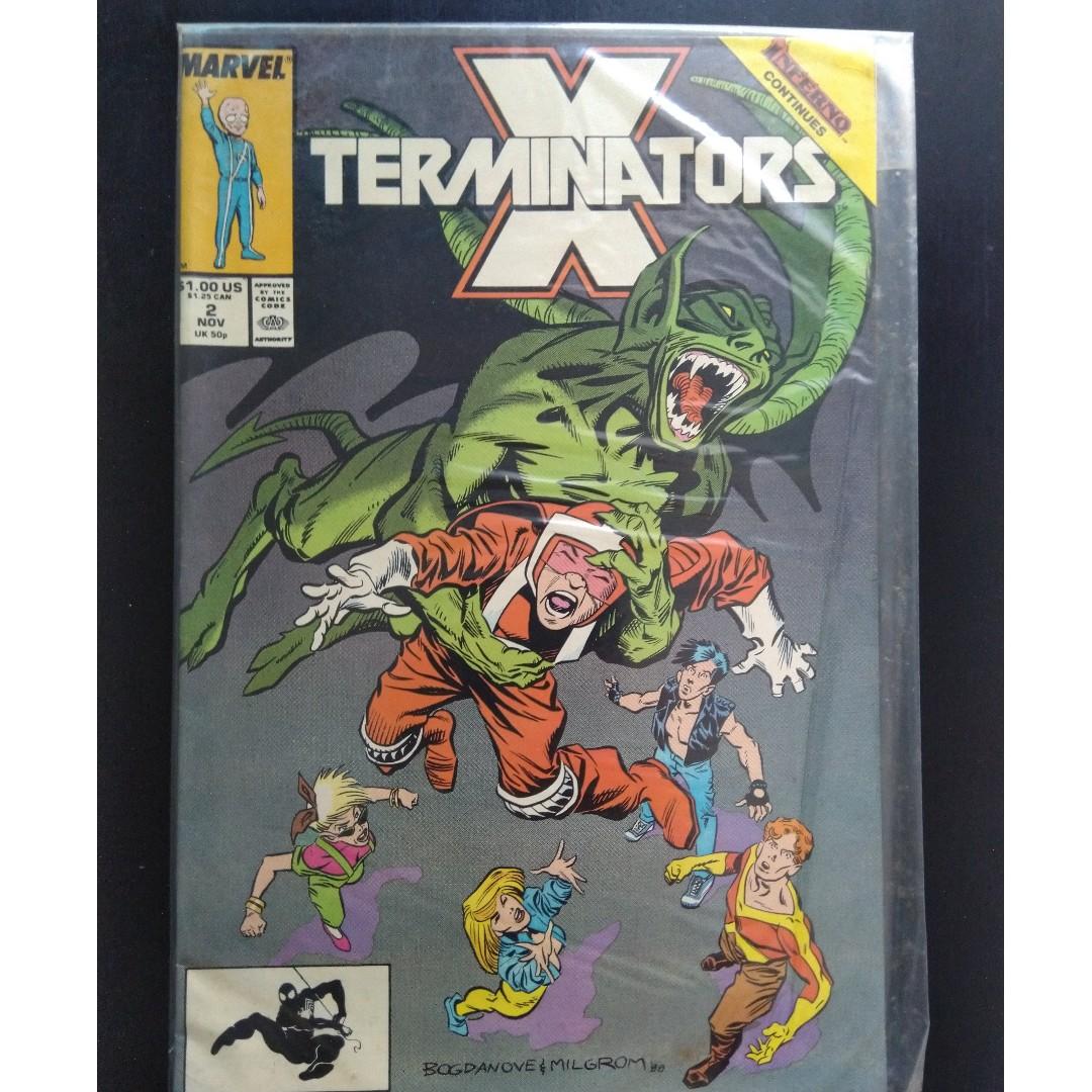 Marvel - X Terminators #1, 2, Hobbies & Toys, Memorabilia ...