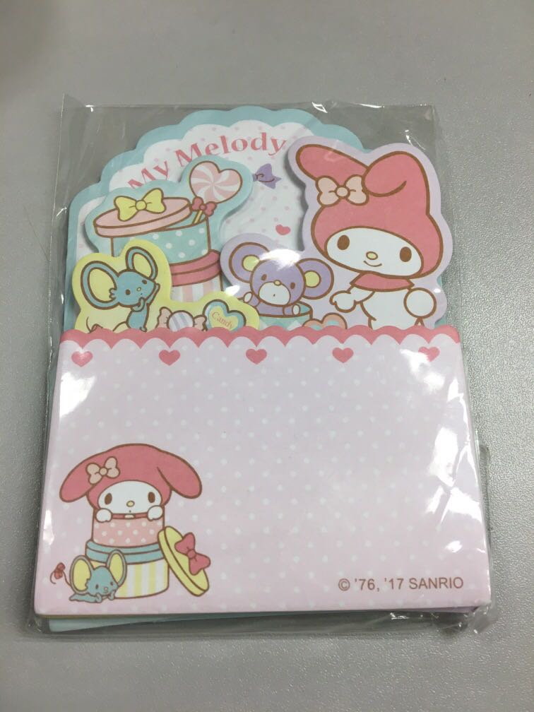 My Melody Notepad, Hobbies & Toys, Stationery & Craft, Stationery ...