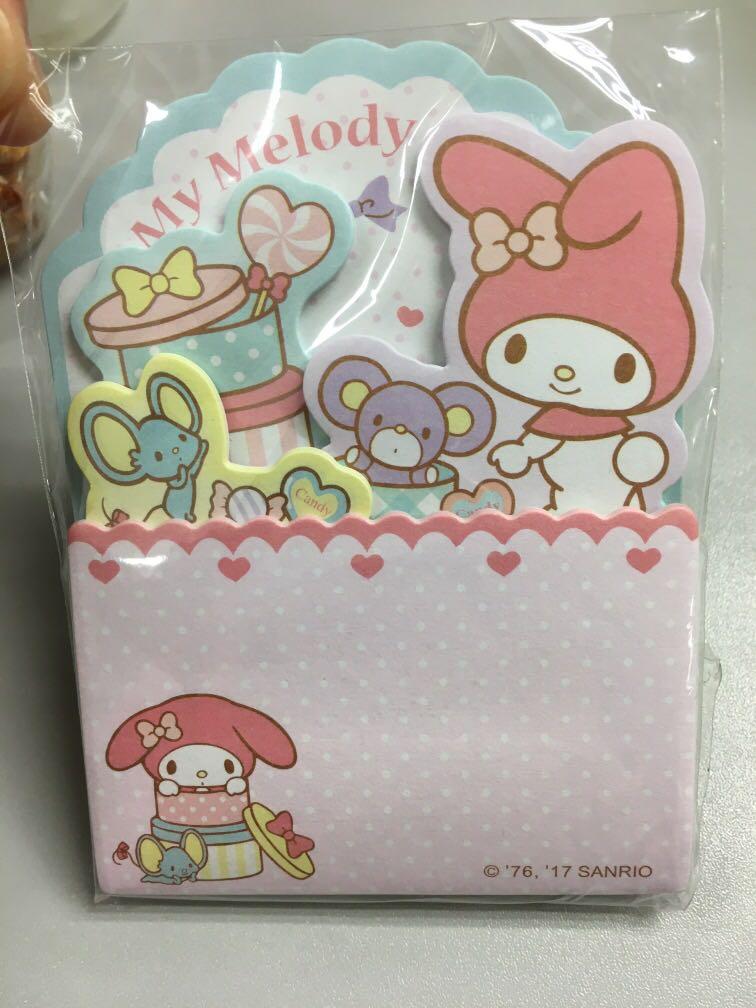 My Melody Notepad, Hobbies & Toys, Stationery & Craft, Stationery ...