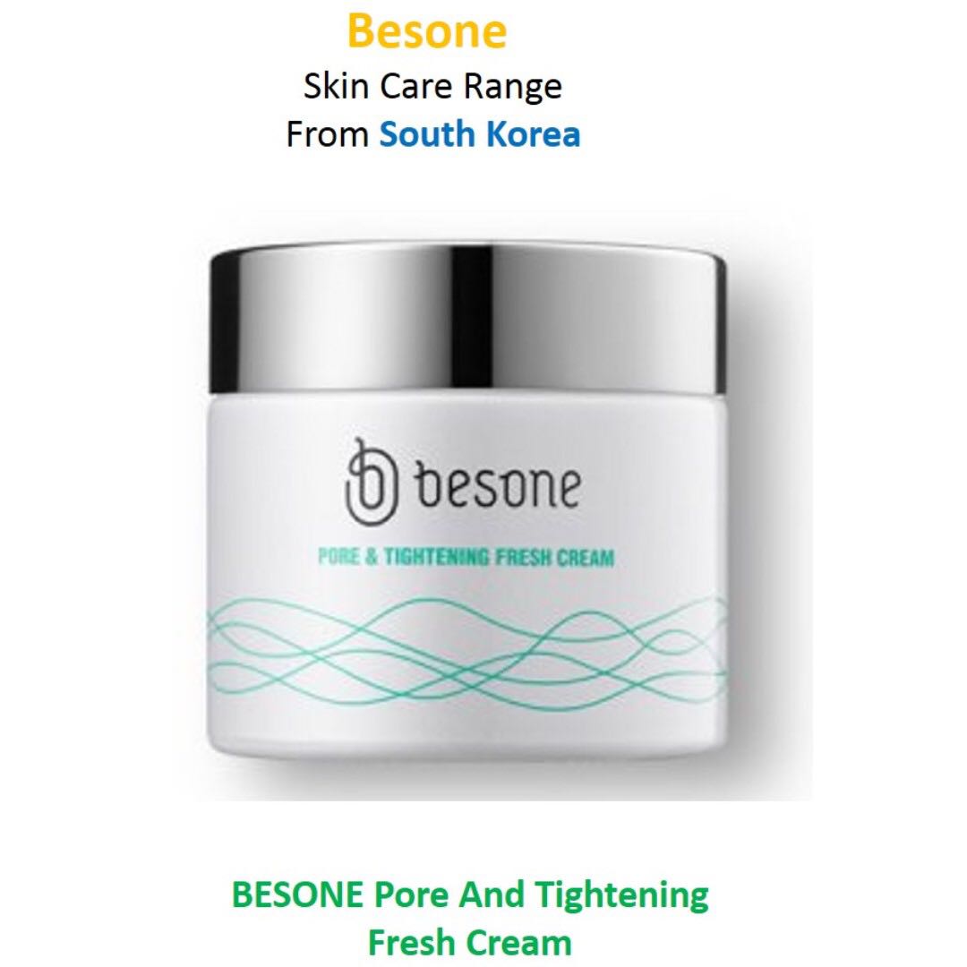 [NEW Unopened] BESONE Pore And Tightening Fresh Moisturising Cream ...