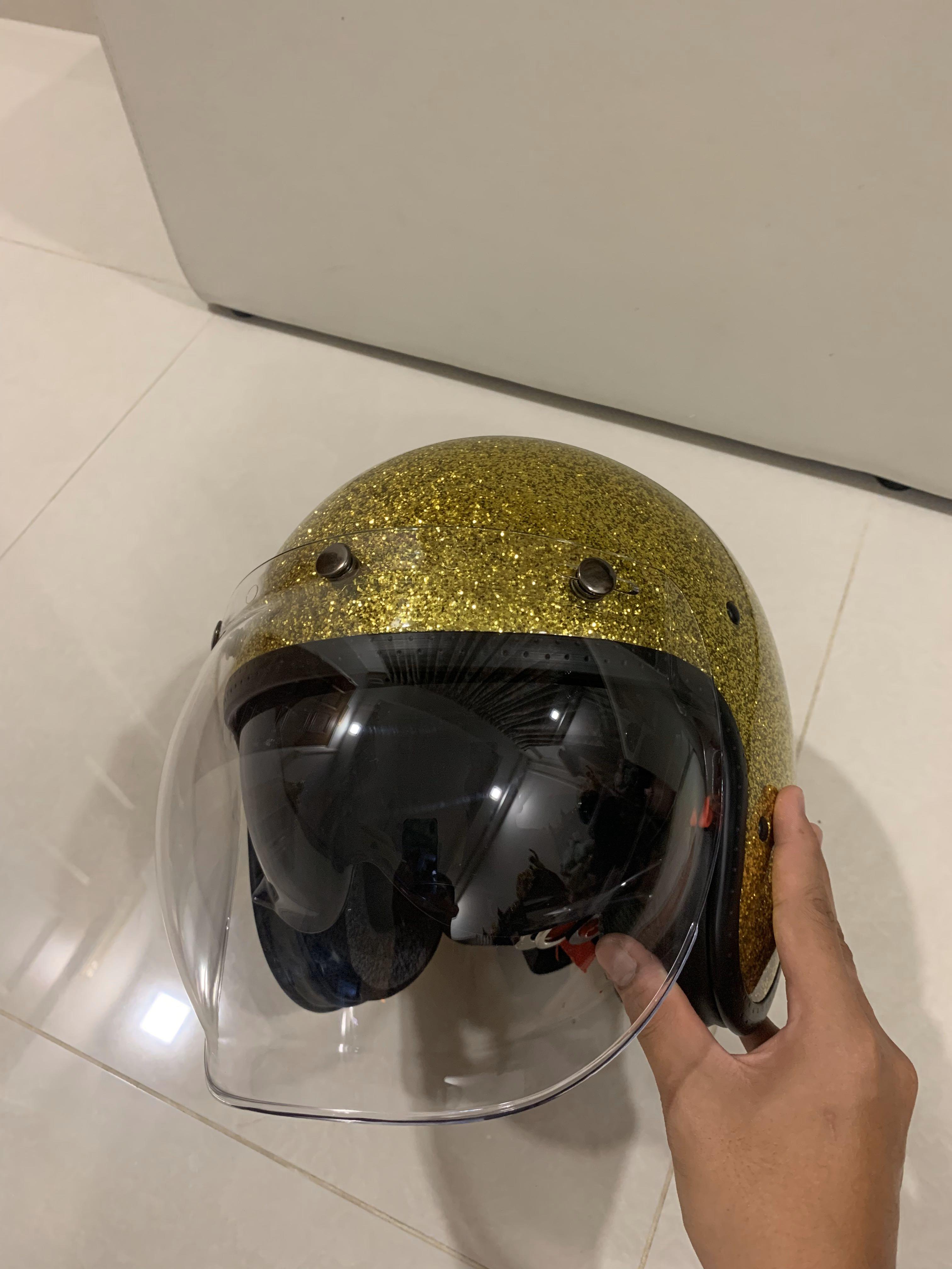 Nikko Open face helmet, Motorcycles, Motorcycle Apparel on Carousell