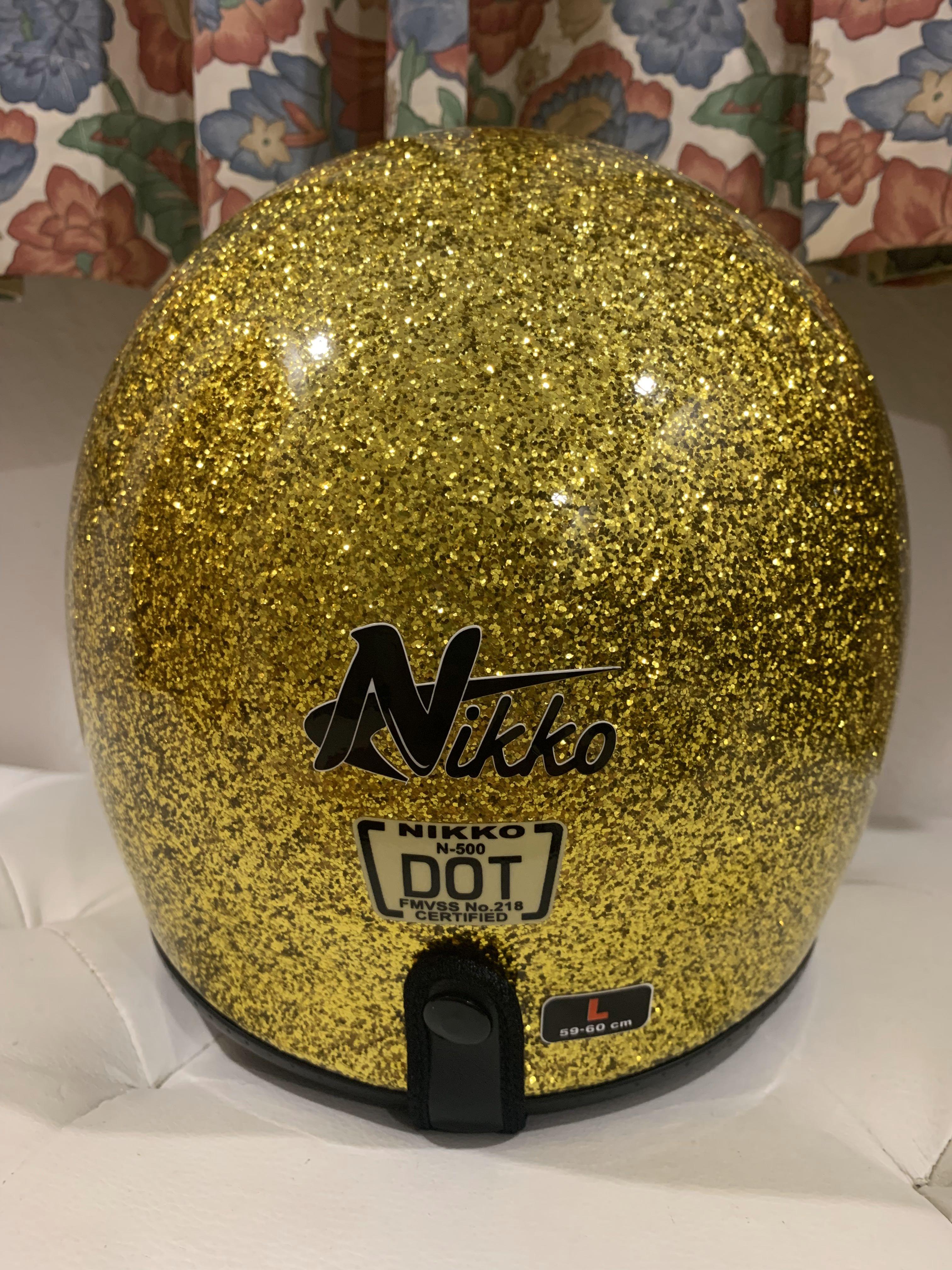 Nikko Open face helmet, Motorcycles, Motorcycle Apparel on Carousell