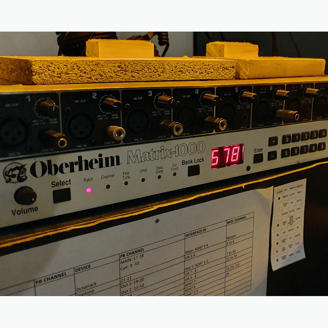 Oberheim Matrix 1000 Vintage Analog Poly Synth, Hobbies & Toys, Music ...