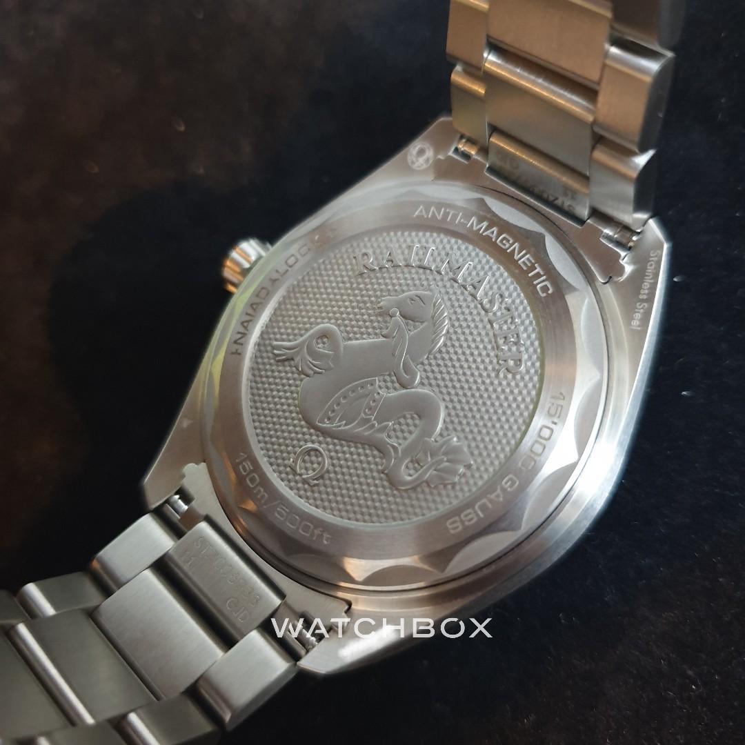 Omega Seamaster Railmaster Silver Dial 220.10.40.20.06.001, Luxury ...