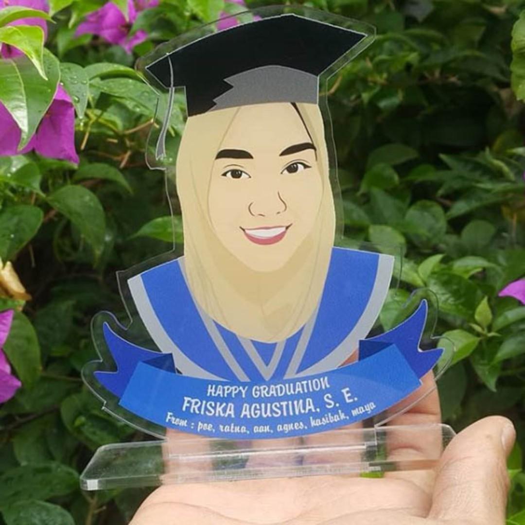Personalized Graduation Gift - Acrylic Standee with Name, Hobbies ...