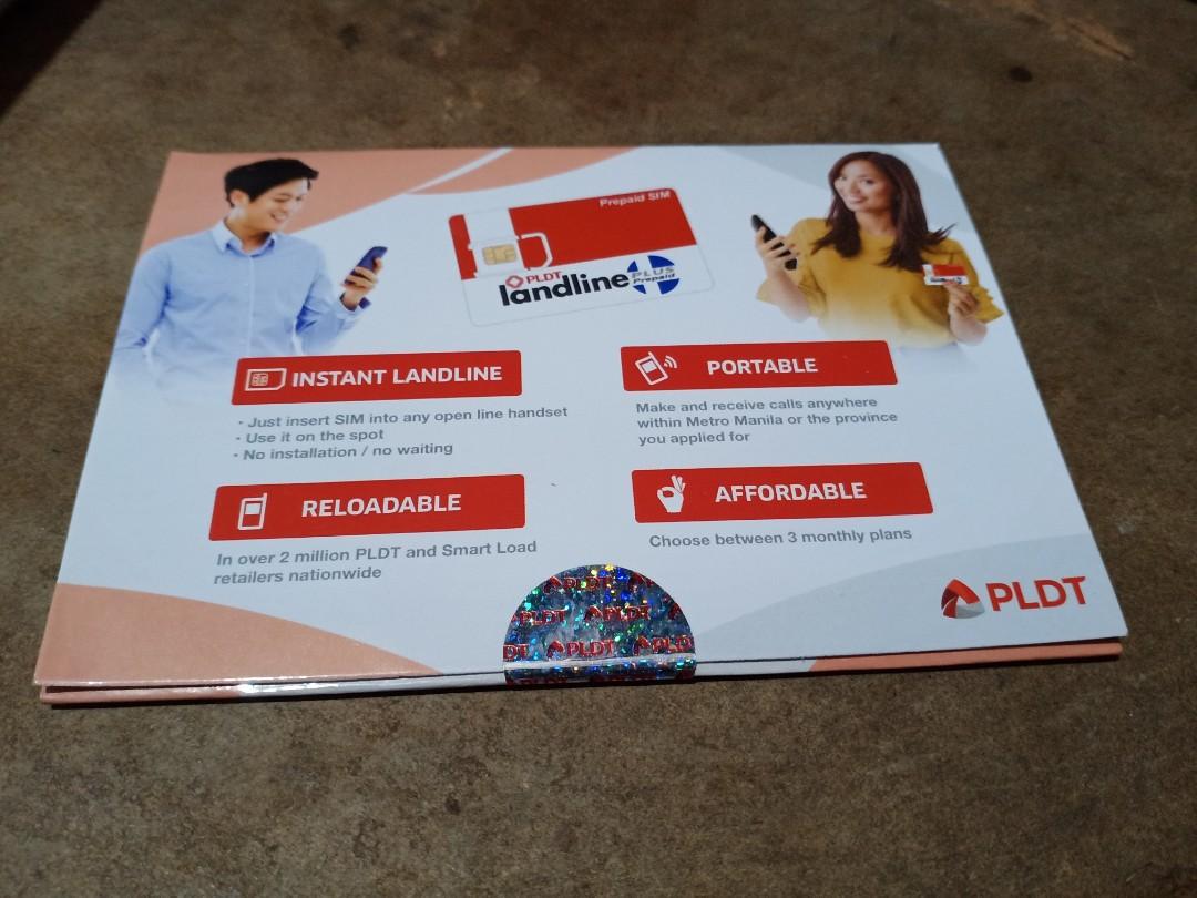 PLDT Landline Plus Sim, Computers & Tech, Office & Business Technology ...