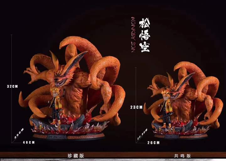 [PO] MONKEY SON STUDIO Naruto Statue Six Path Naruto & Nine Tails ...