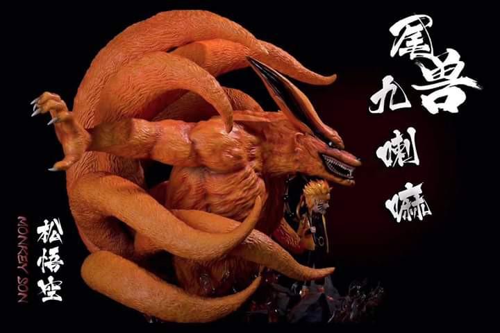 [PO] MONKEY SON STUDIO Naruto Statue Six Path Naruto & Nine Tails ...