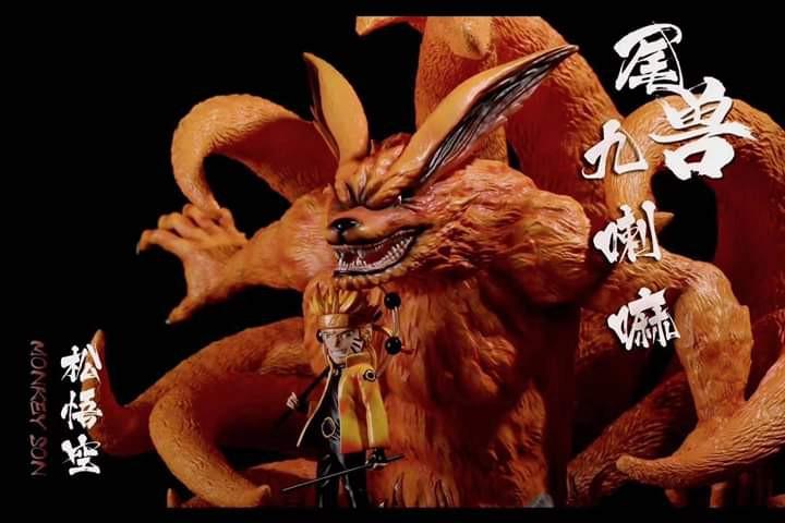 [PO] MONKEY SON STUDIO Naruto Statue Six Path Naruto & Nine Tails ...