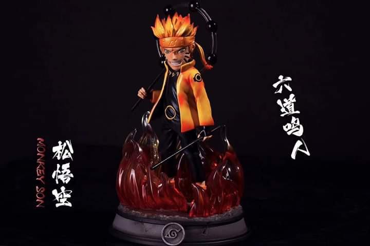 [PO] MONKEY SON STUDIO Naruto Statue Six Path Naruto & Nine Tails ...