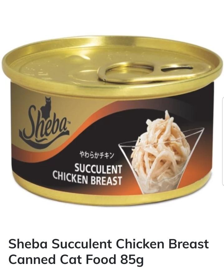 SHEBA CANNED FOOD FOR CAT, Pet Supplies, Pet Food on Carousell