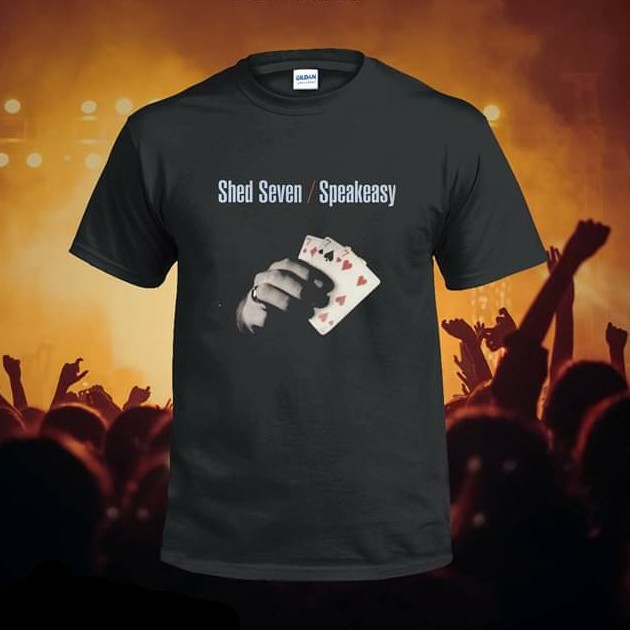 SHED SEVEN 003 STREETWEAR BAND T-SHIRT, Men's Fashion, Tops & Sets ...