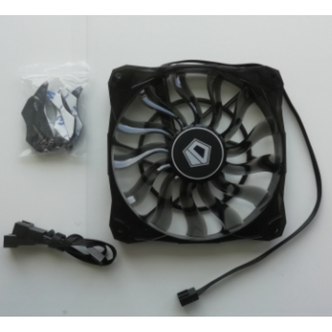 Slim 12cm 120mm PWM Controlled Fan 15mm Thickness Big Airflow ...