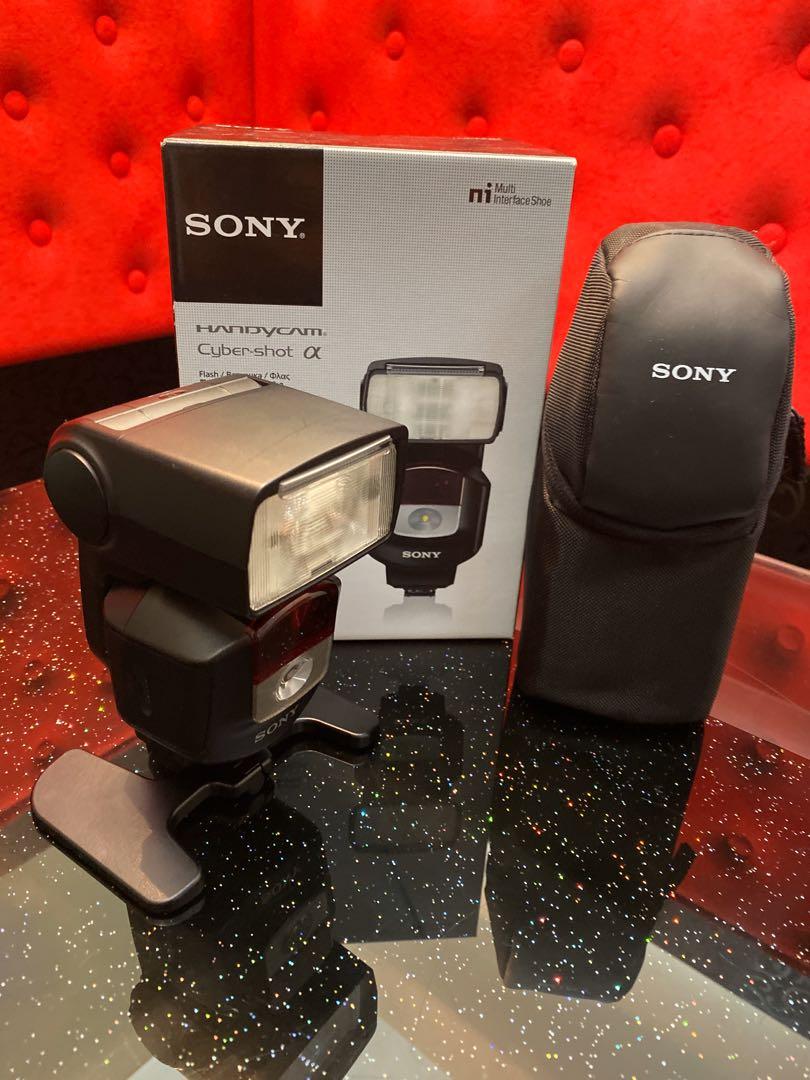 Sony HLV- F43M Flash for Sony Mirrorless Cameras, Photography, Cameras ...