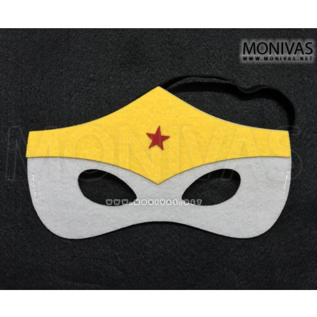 Super Wonder Woman Mask Dress Up Party DIY Event Costume, Babies & Kids ...