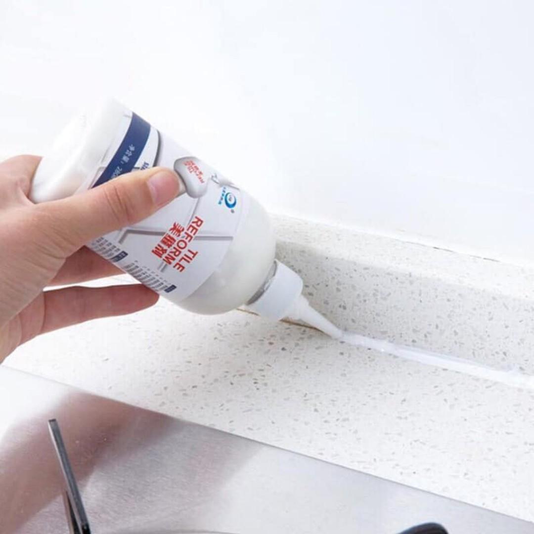 Tile Gap Beauty Grout Epoxy Sealant Aide Repair Seam Filling Reform ...