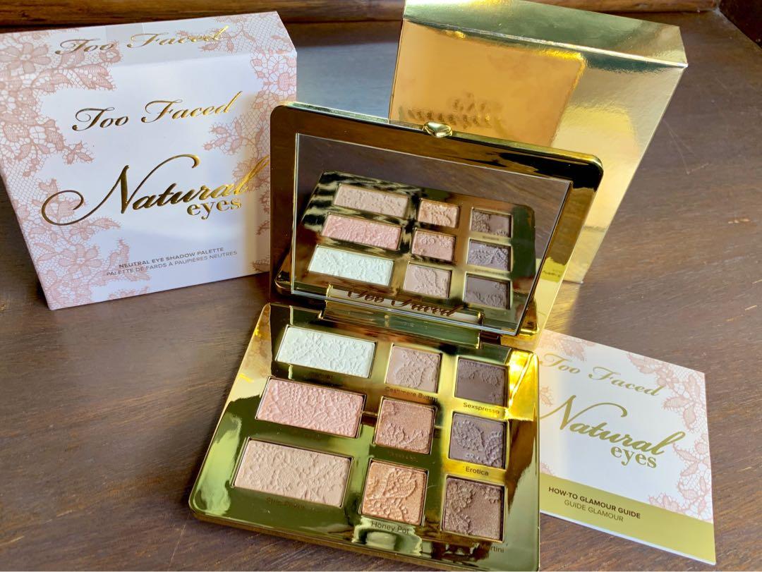Too Faced Natural Eyes Neutral Palette, Beauty & Personal Care, Face ...