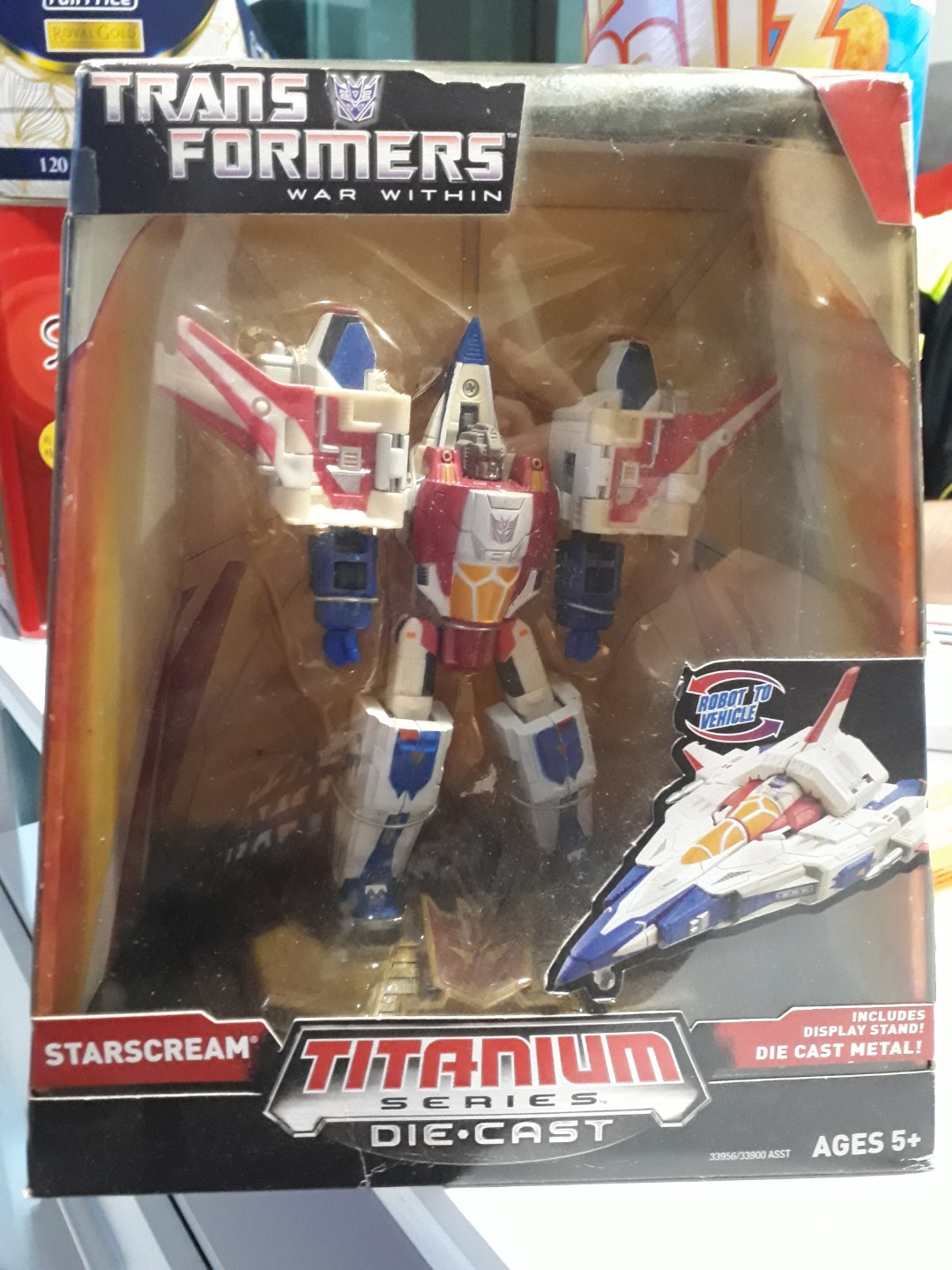 Transformers Titanium Series Die Cast Starscream MISB, Toys & Games ...