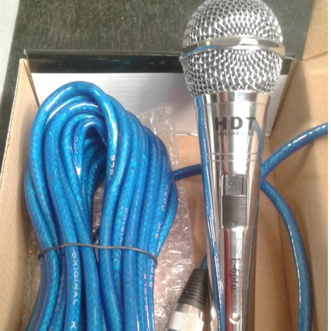 videoke microphone karaoke mic, Audio, Microphones on Carousell