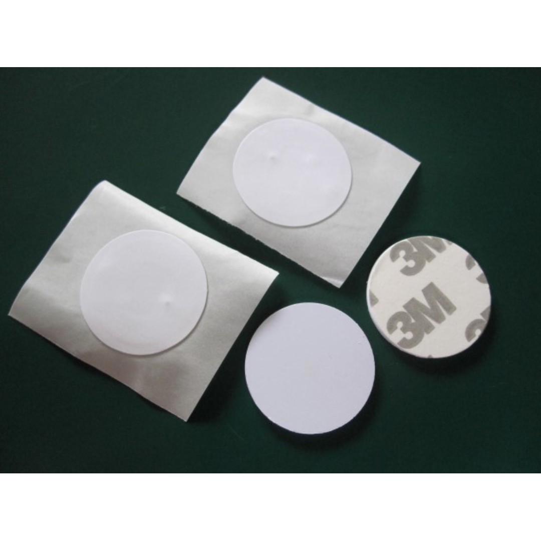 13.56Mhz NFC TAG Sticker or 125Khz Coin Type RFID coil card, Computers ...