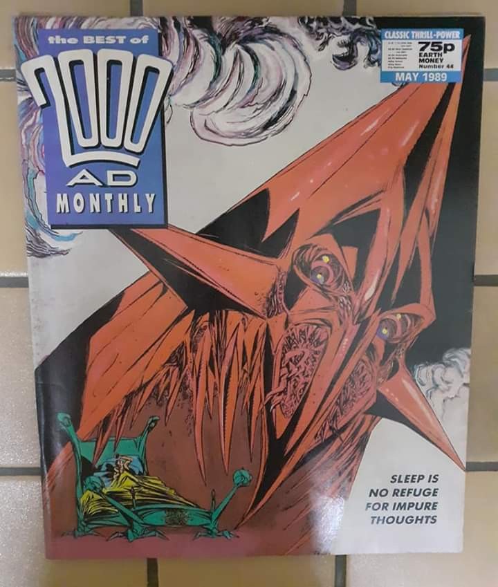 2000 AD ( Judge Dread ) #44 ( Bren McCarfey- Cover Art ) Vintage Comics ...