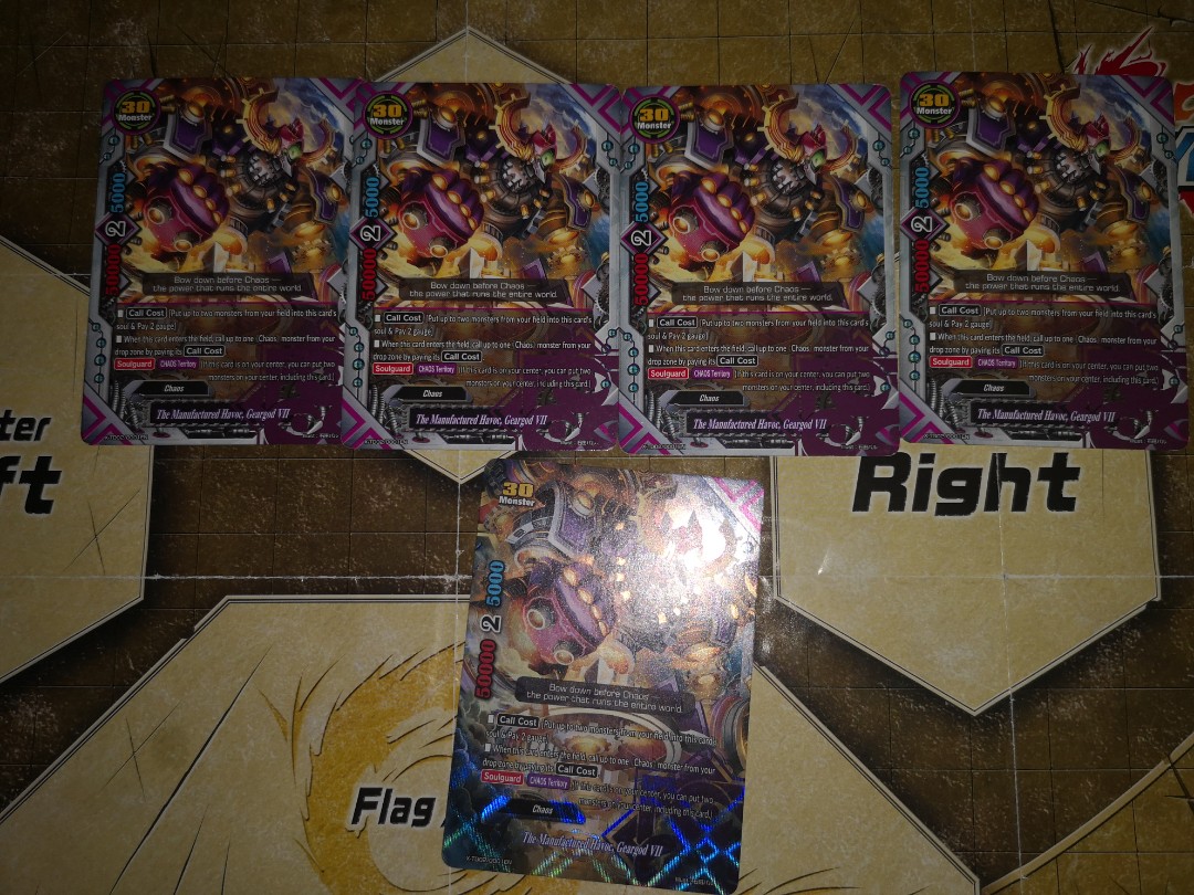 5 gear god seven(trial deck vr), Hobbies & Toys, Toys & Games on Carousell