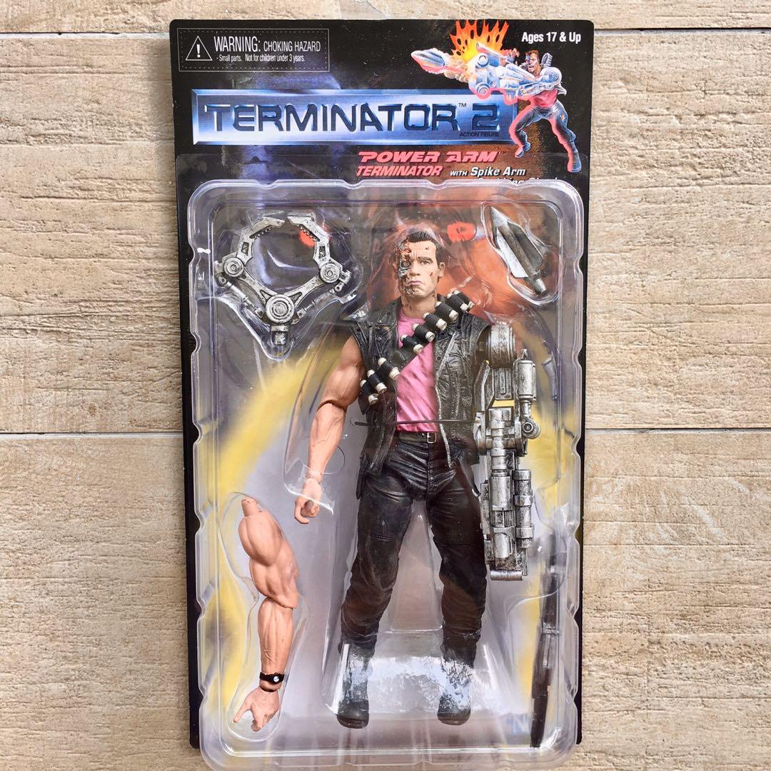 * Complete Set of 3 , Terminator 2 Kenner Tribute series * T-1000 ...