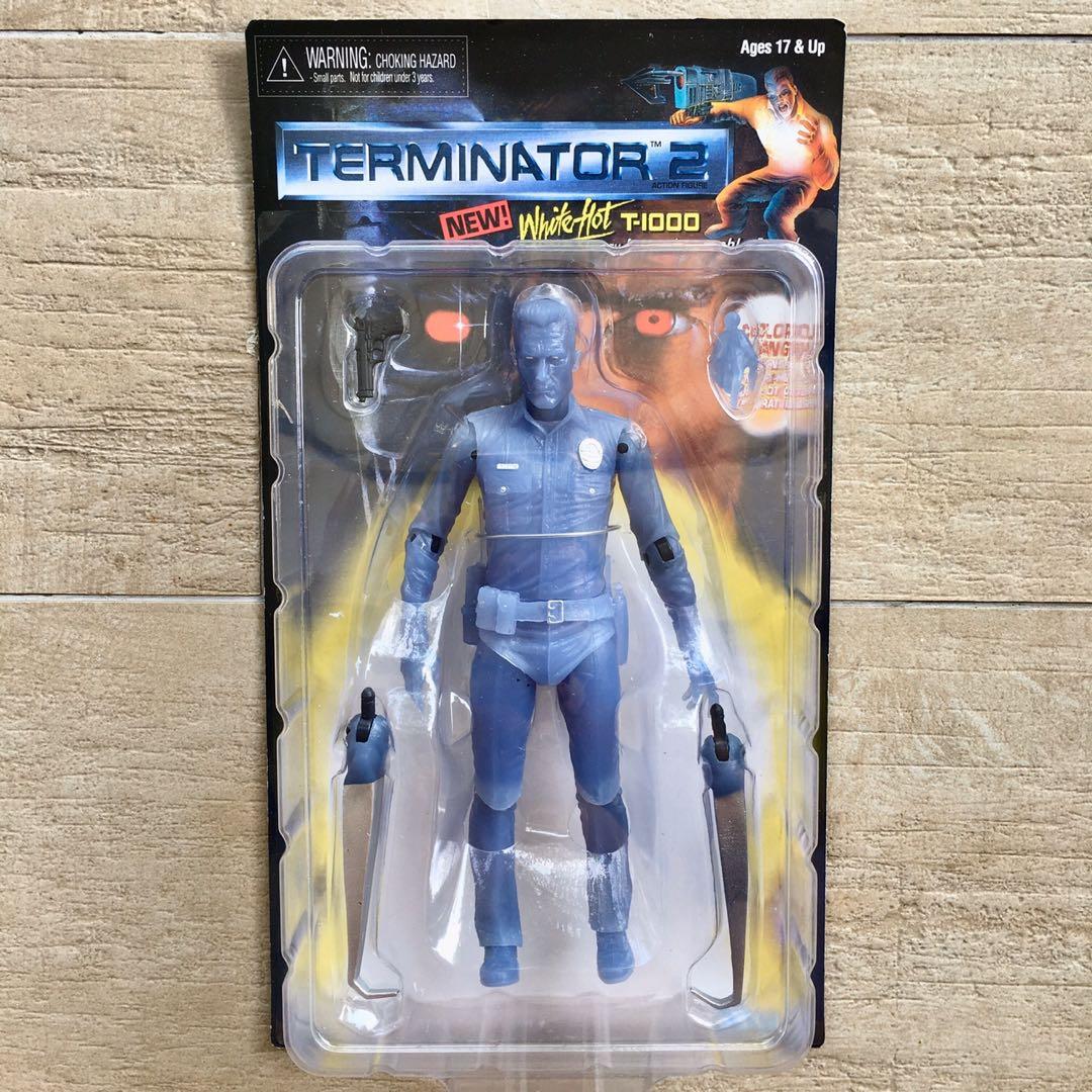 * Complete Set of 3 , Terminator 2 Kenner Tribute series * T-1000 ...