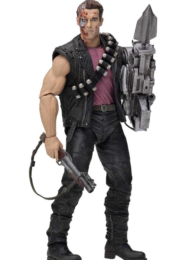 * Complete Set of 3 , Terminator 2 Kenner Tribute series * T-1000 ...